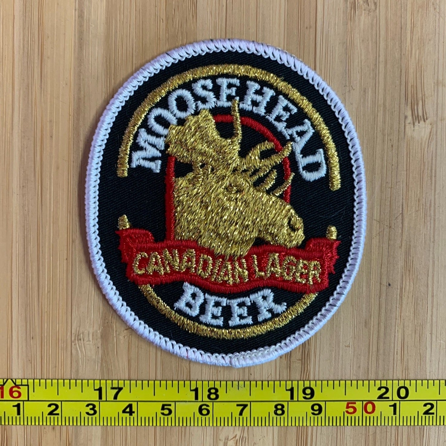 Moosehead Canadian Lager Beer Vintage Patch – The VintagePatch
