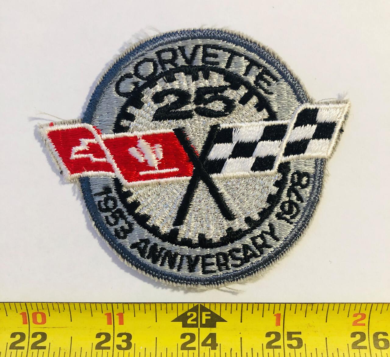Corvette 25th Anniversary Vintage Patch – The VintagePatch