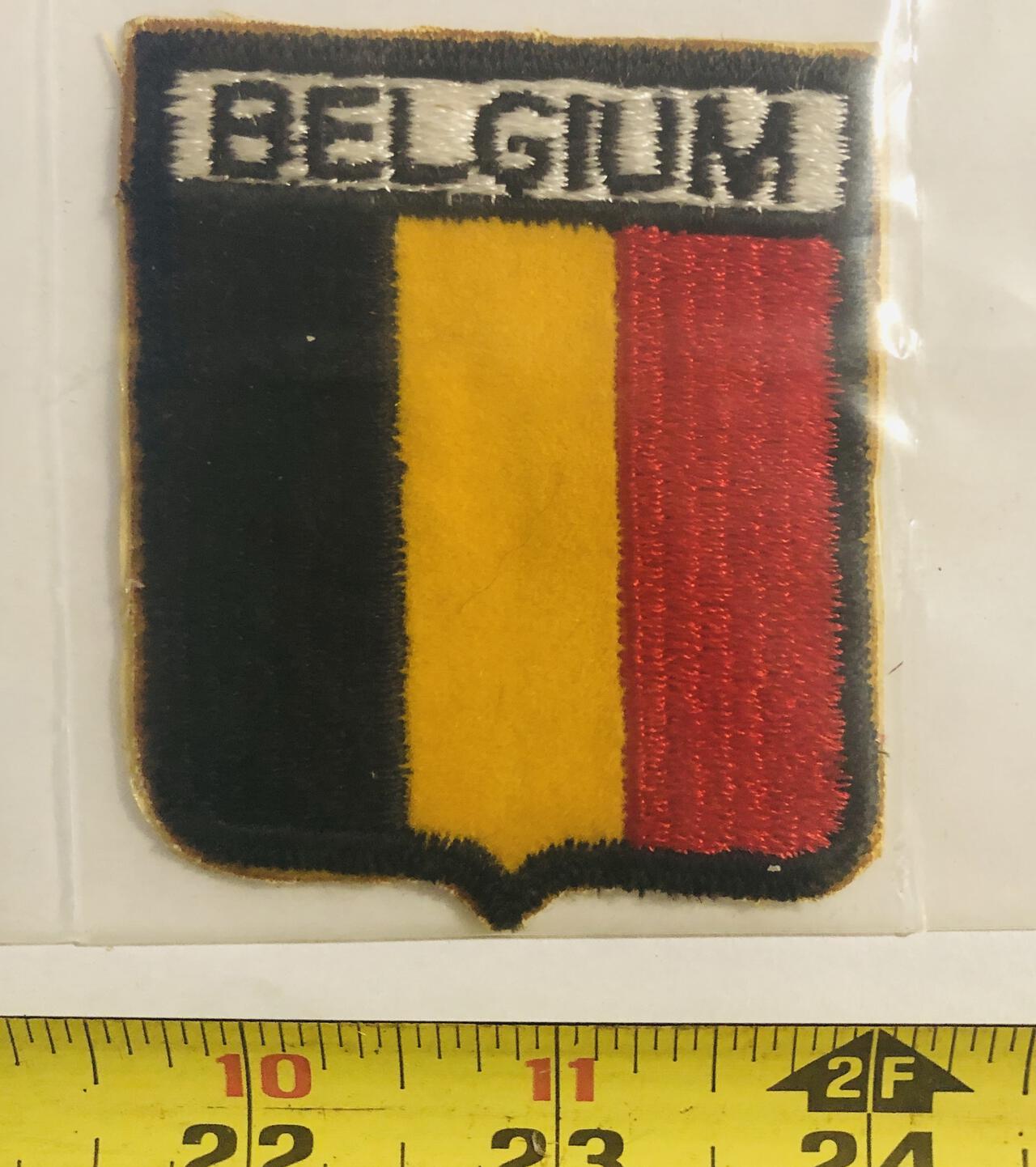 Belgium flag Vintage Patch – The VintagePatch