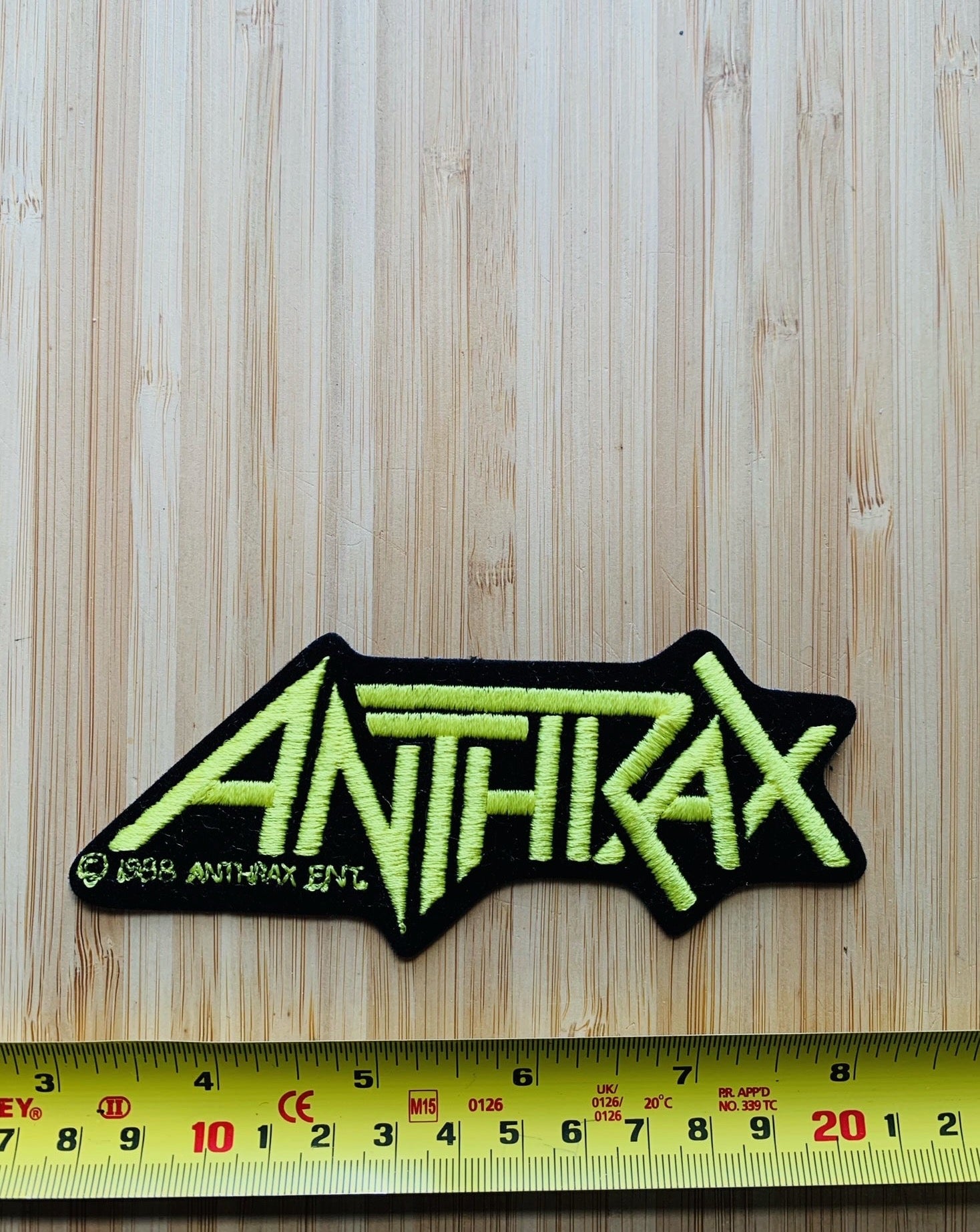 Anthrax 1988 Vintage Patch – The VintagePatch