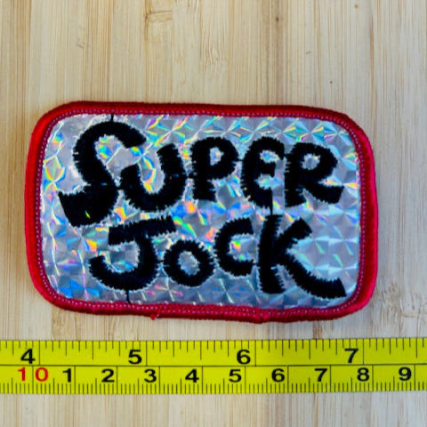 Super Jock Vintage Word Patch – The VintagePatch