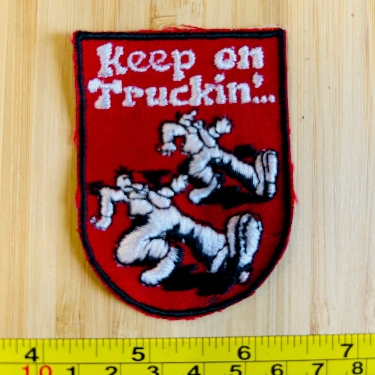 Keep On Truckin Vintage Patch – The VintagePatch