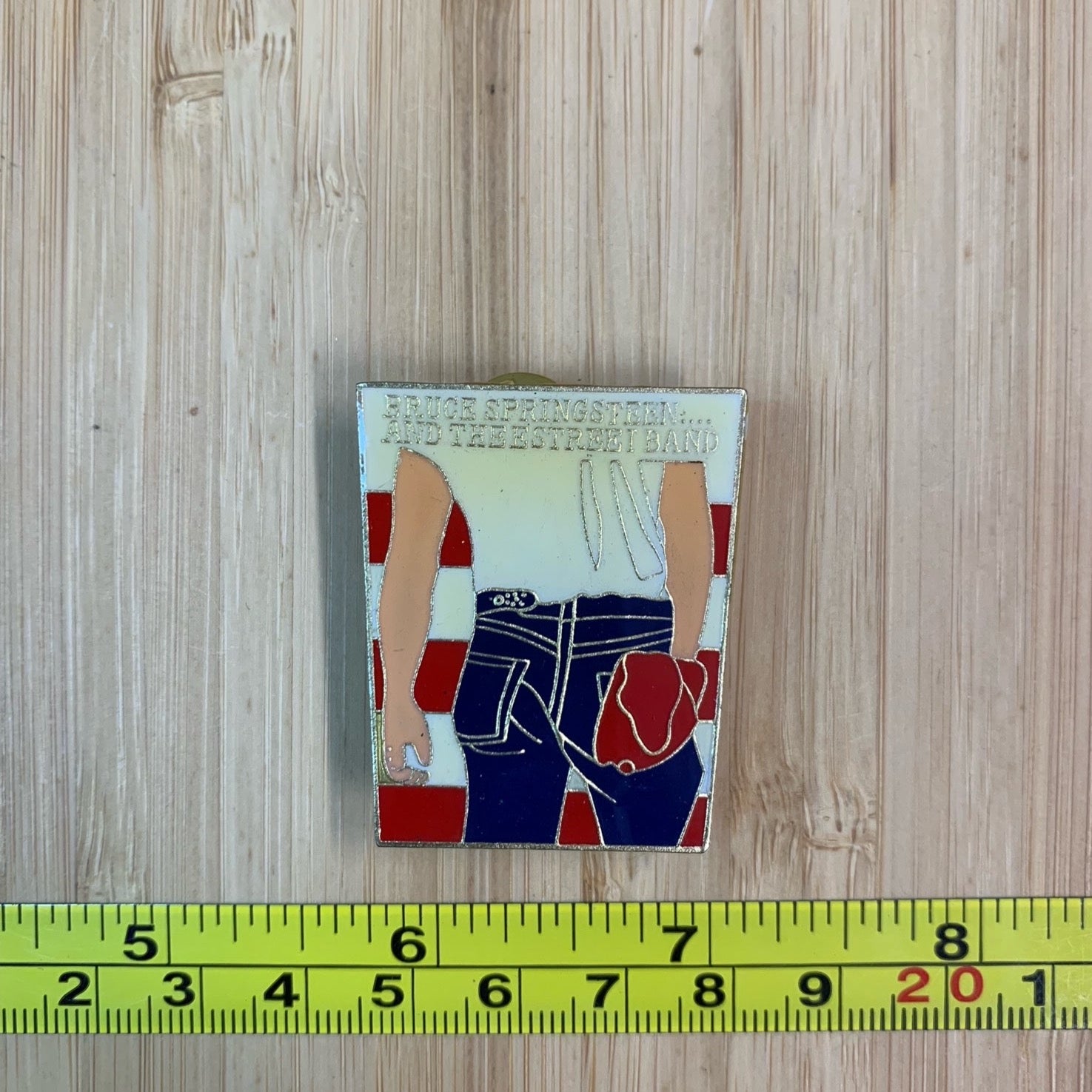 1984 Bruce Springsteen And The E Street Band Vintage Pin – The VintagePatch