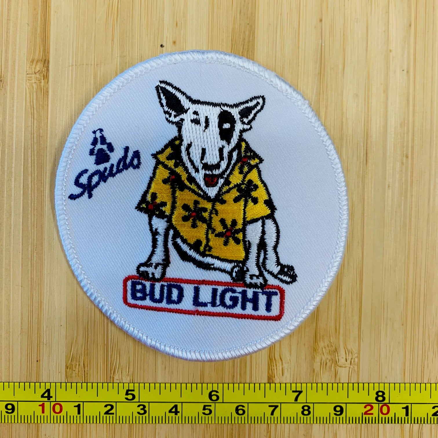 Spuds Bud Light Beer Vintage Patch – The VintagePatch