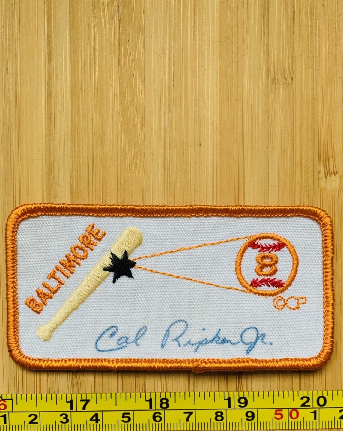 Vintage MLB Baltimore Baseball Signature Patch – The VintagePatch