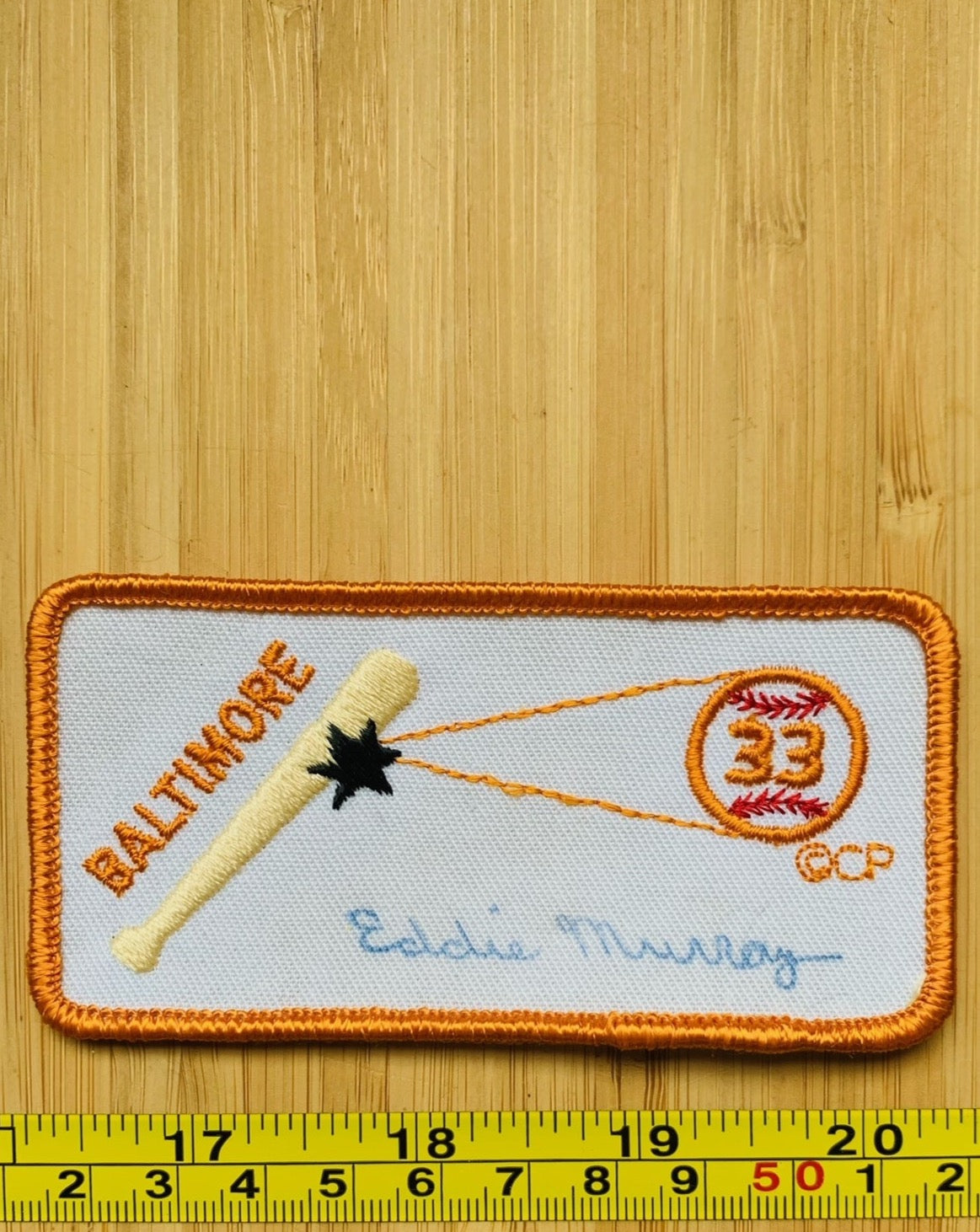 Vintage MLB Baltimore Baseball Signature Patch – The VintagePatch