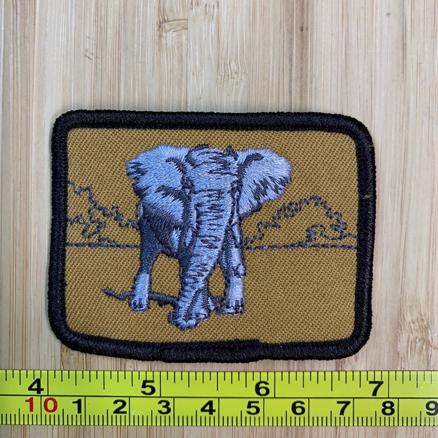 Elephant Wild Animal Vintage Patch – The VintagePatch