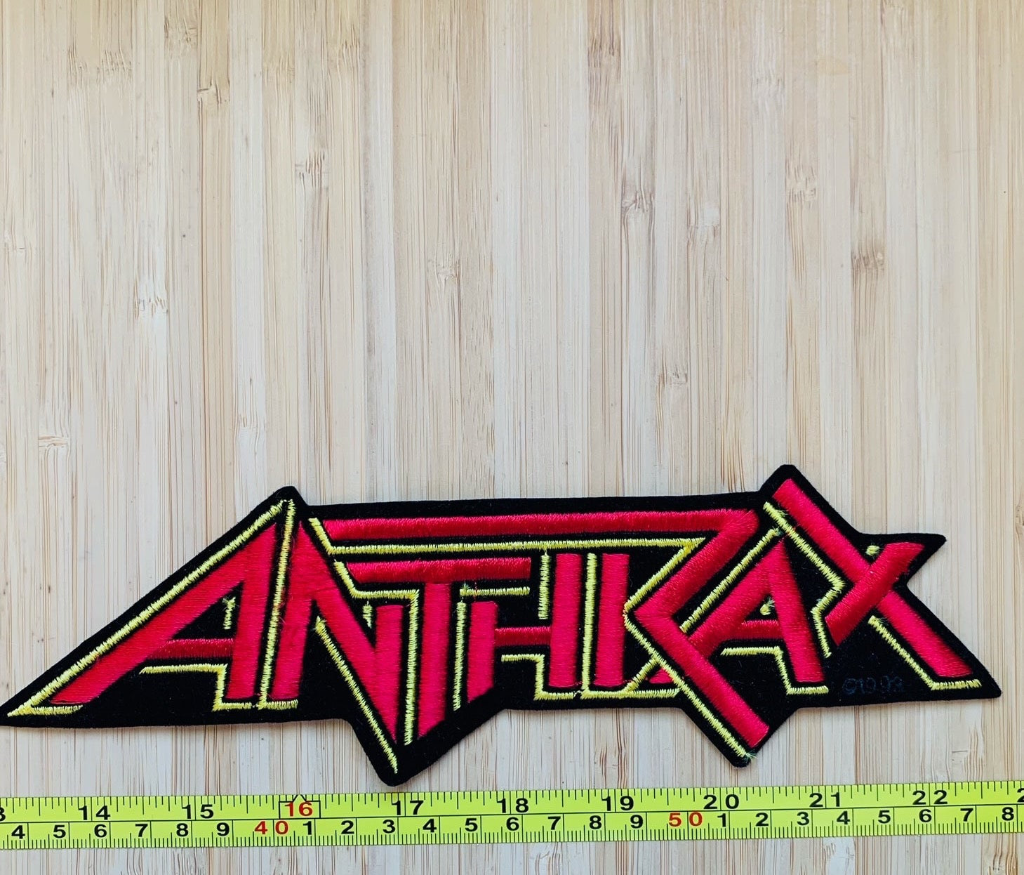 Anthrax Back Vintage Patch – The VintagePatch