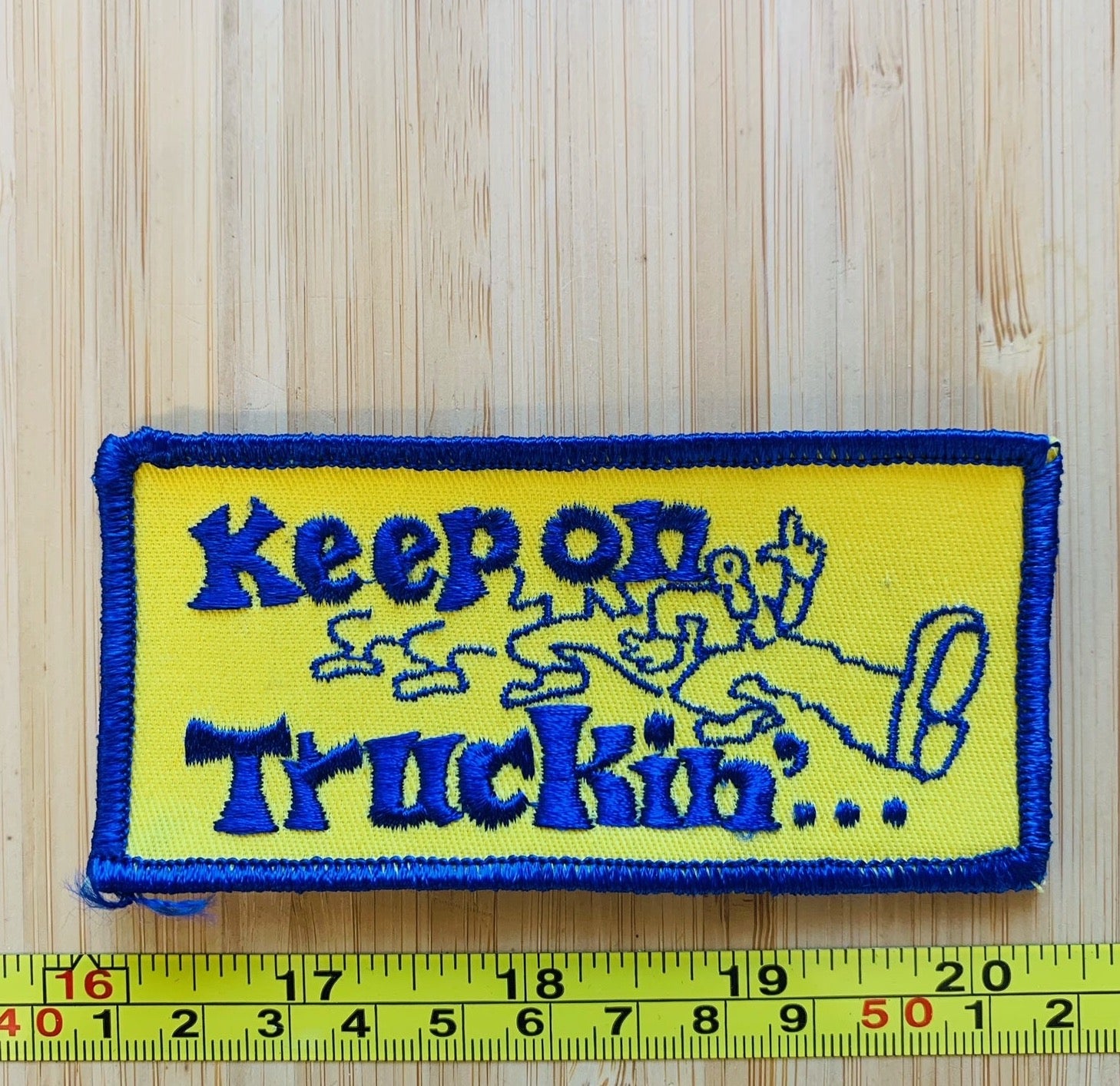 Keep On Truckin Vintage Patch – The VintagePatch