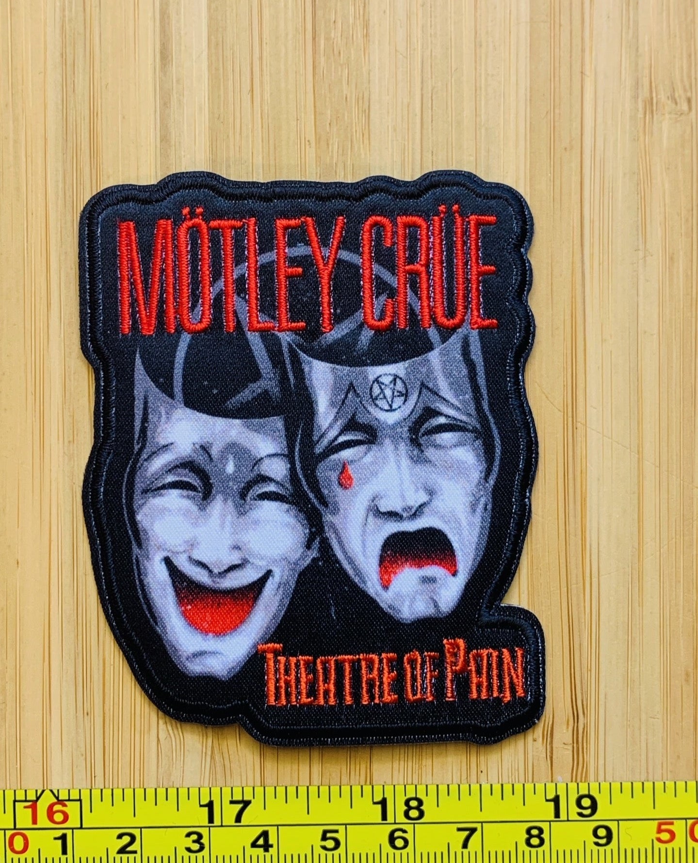 Motley Crue Theatre Of Pain Patch – The VintagePatch