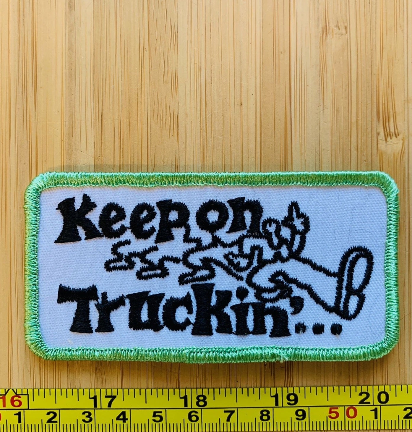 Keep On Truckin Vintage Patch – The VintagePatch