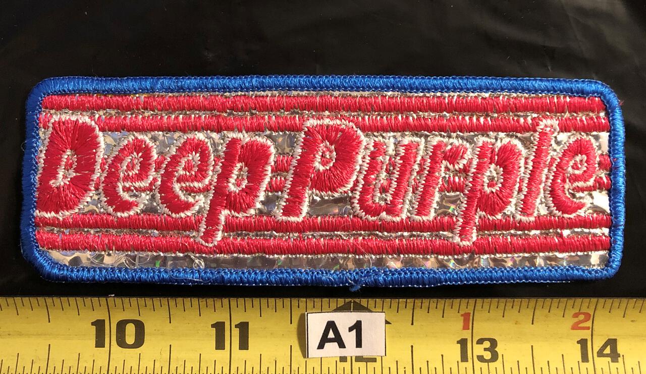 Deep Purple Vintage Patch – The VintagePatch
