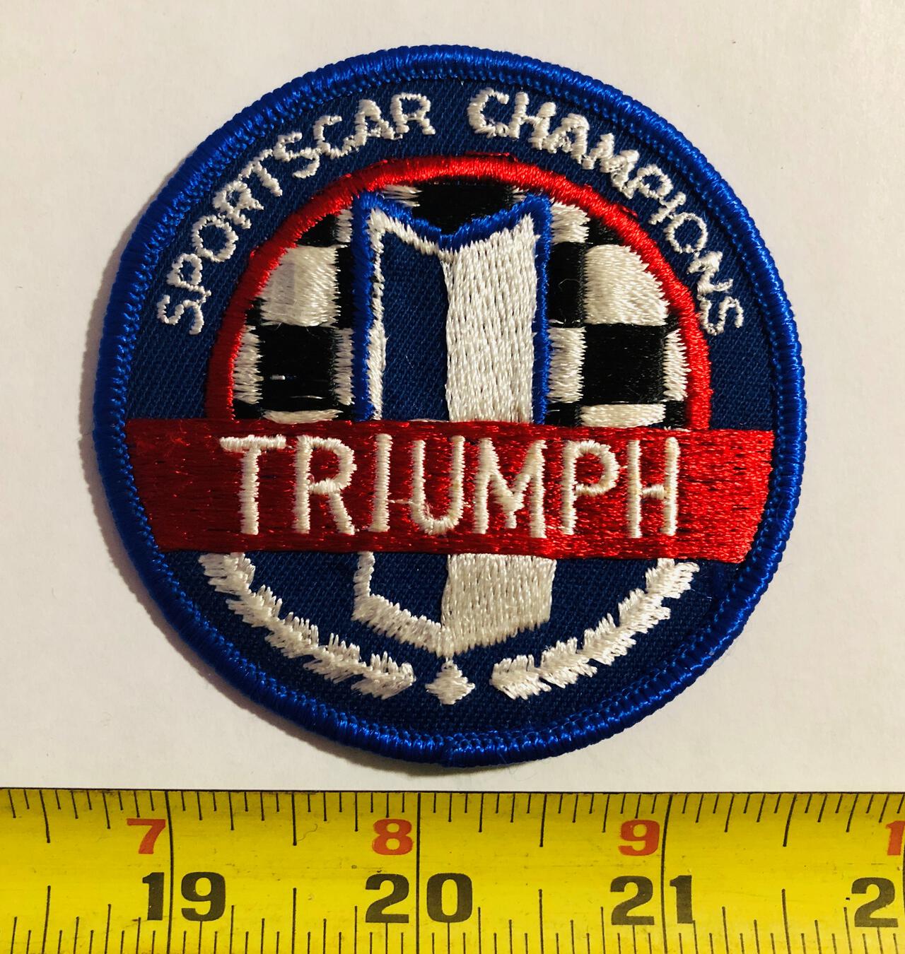 Triumph Sportscar Champion Vintage Patch – The VintagePatch