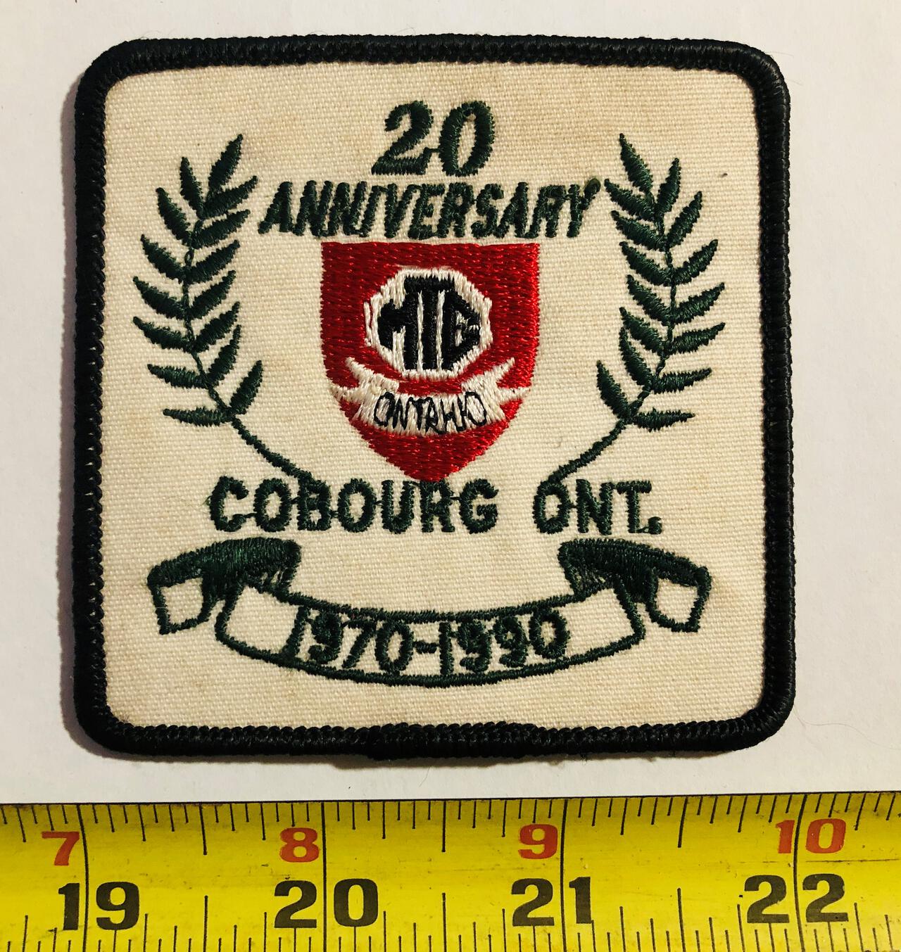 MG 20th Anniversary Vintage Patch – The VintagePatch