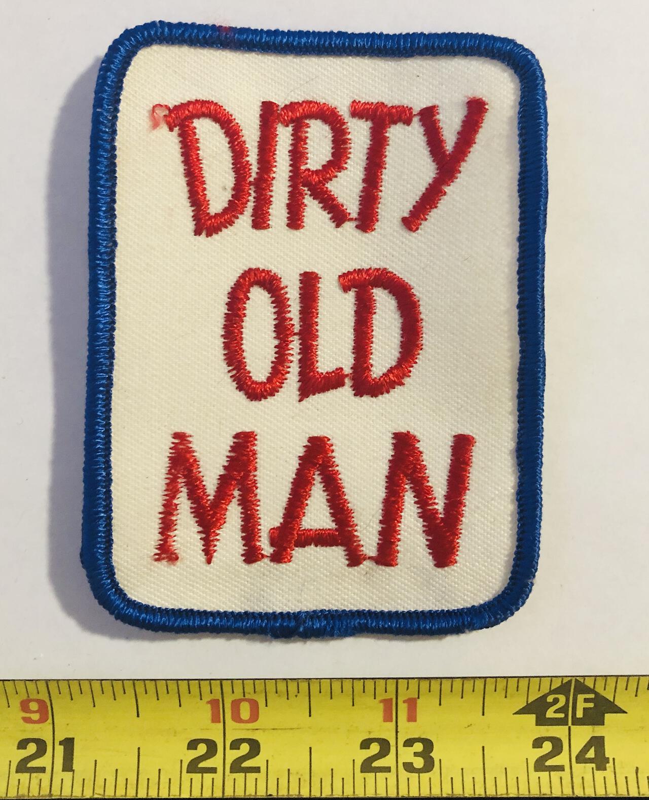 Dirty Old Man Vintage Patch – The VintagePatch