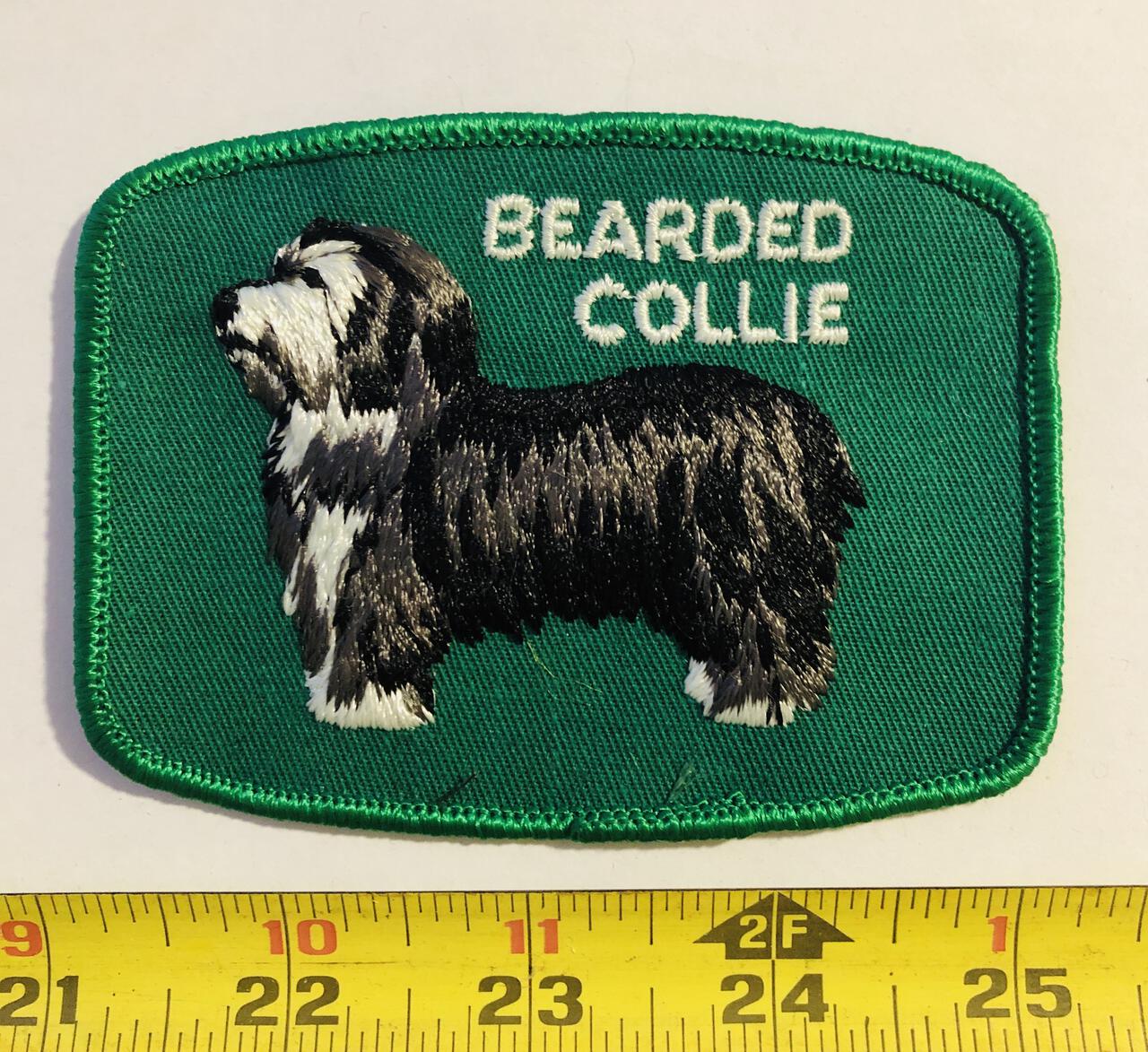 Bearded Collie Vintage Patch – The VintagePatch
