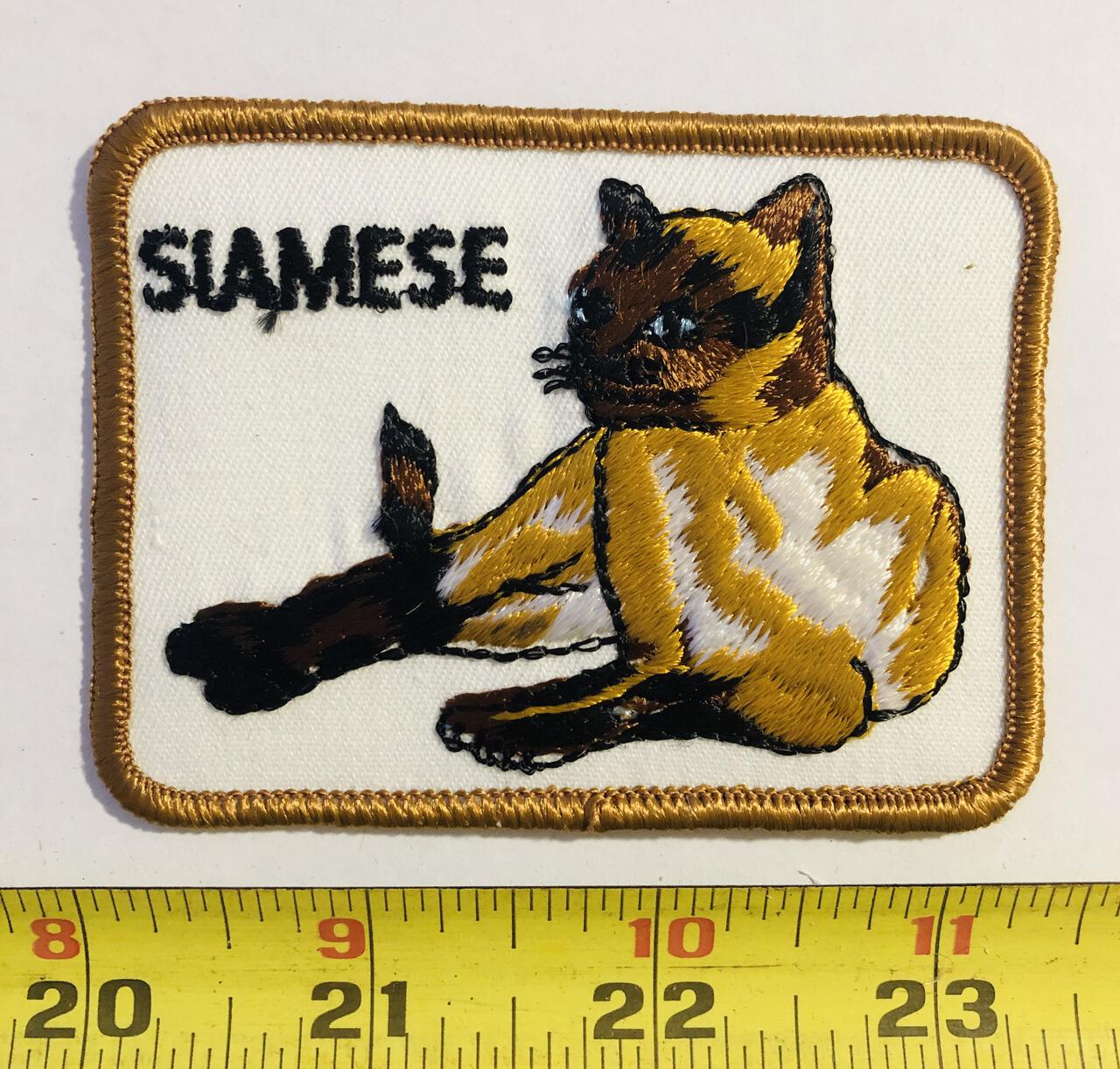 Siamese Cat Vintage Patch – The VintagePatch