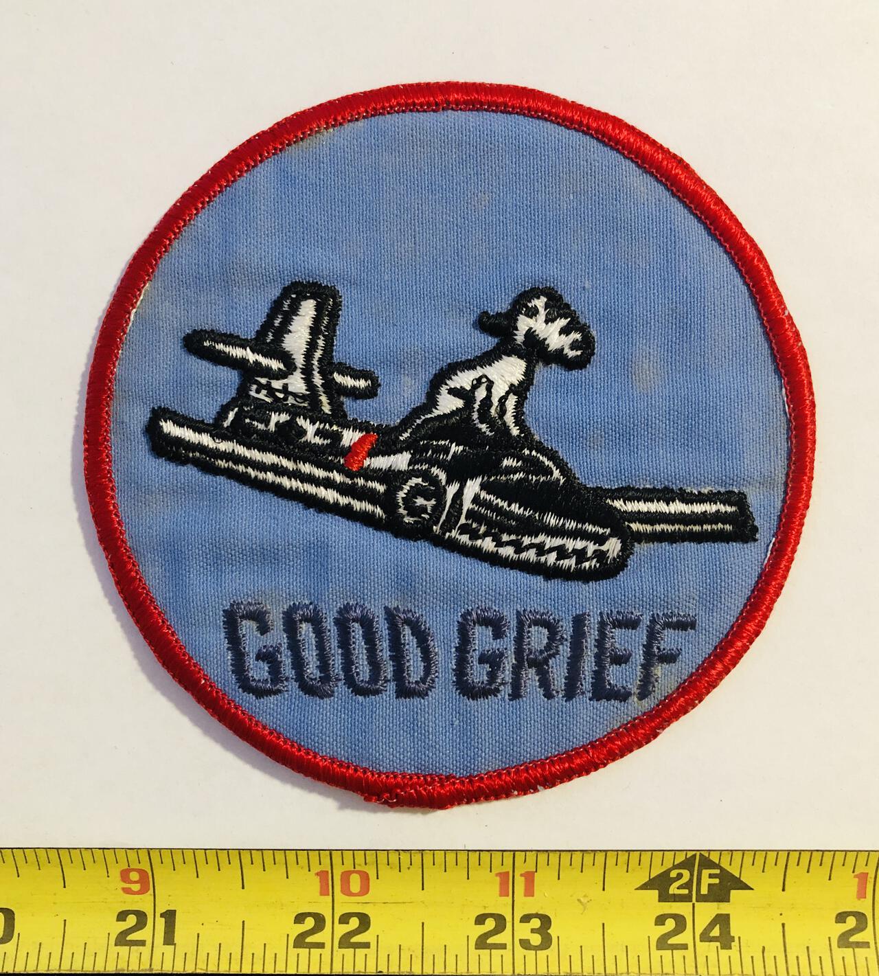 Good Grief Snoopy Military Vintage Patch – The VintagePatch