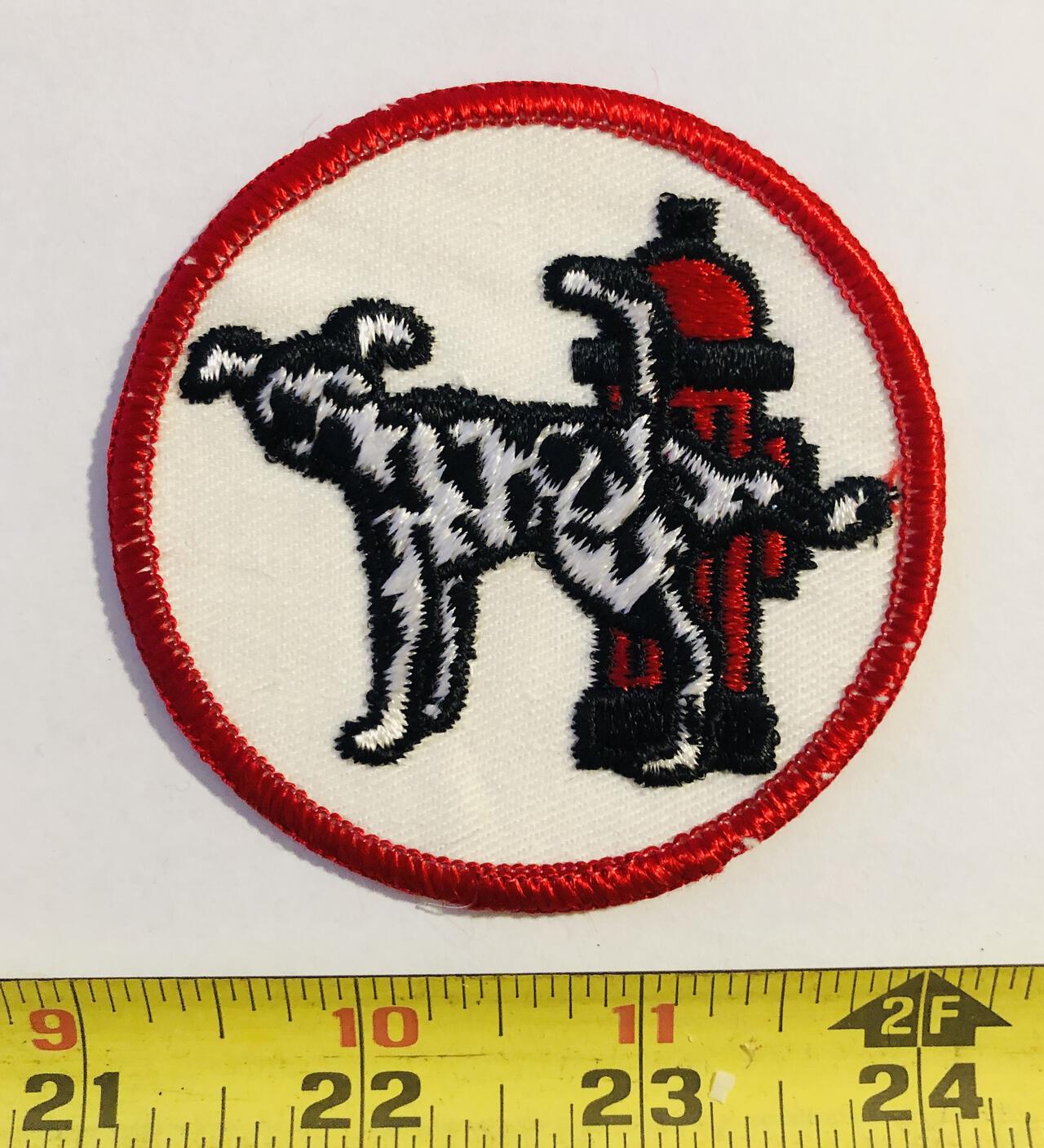 Dog Dalmation with Fire Hydrant Vintage Patch – The VintagePatch
