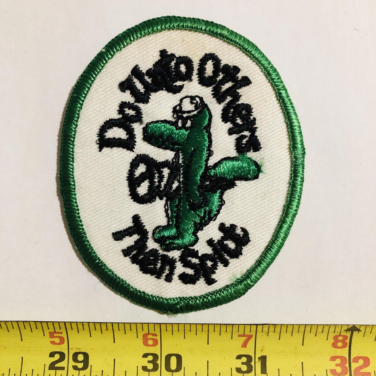 Do Unto Others Then Split Vintage Patch – The VintagePatch
