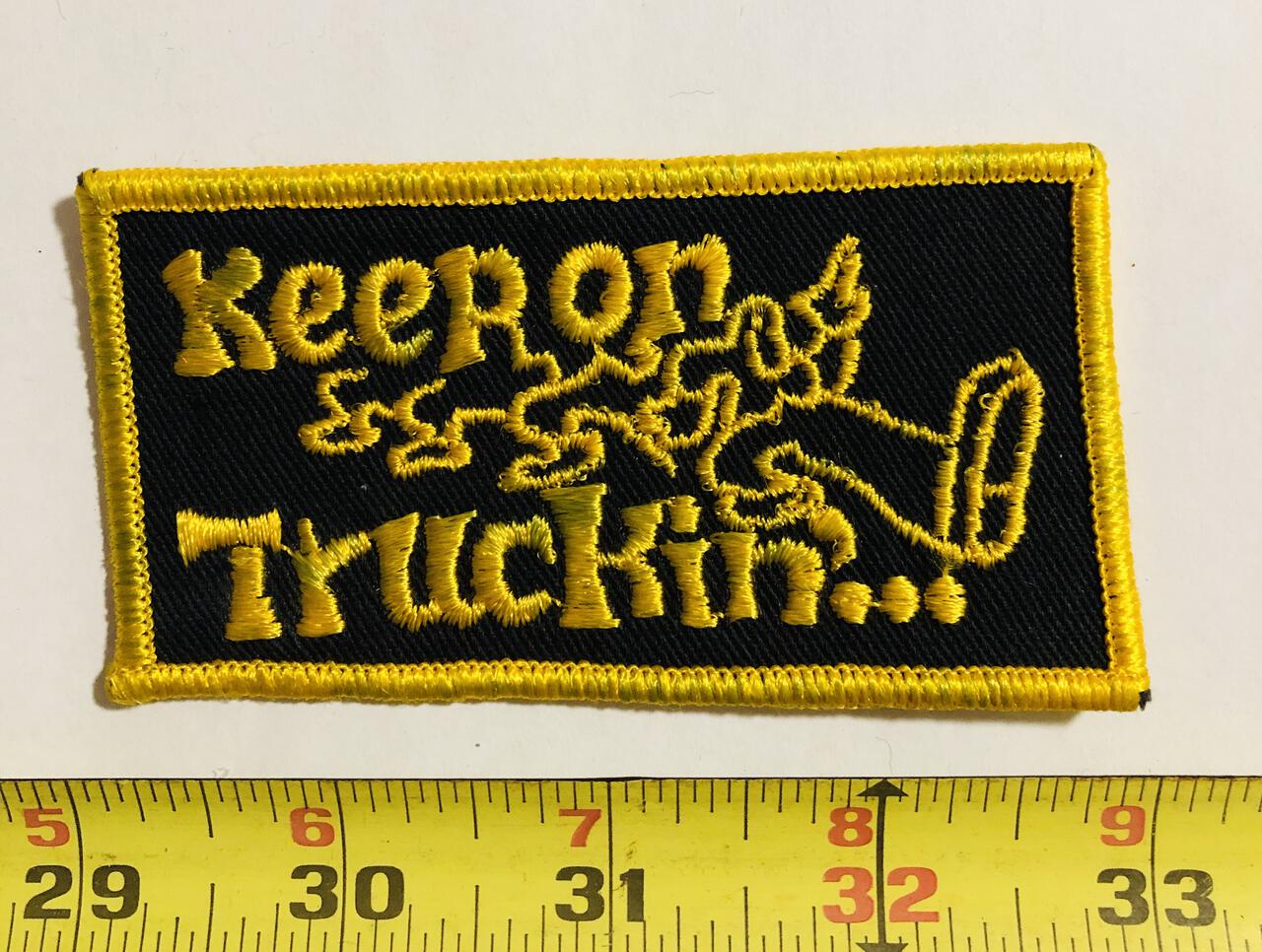 Keep On Trucking' Vintage Patch – The VintagePatch