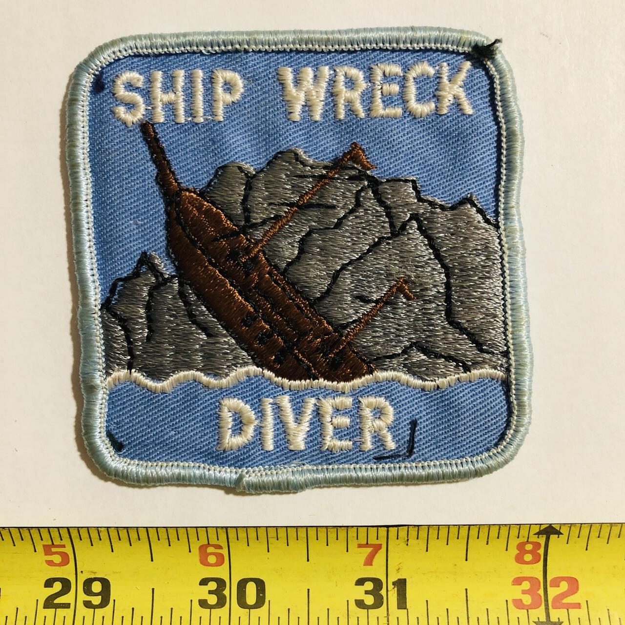 Ship Wreck Diver Diving Vintage Patch – The VintagePatch
