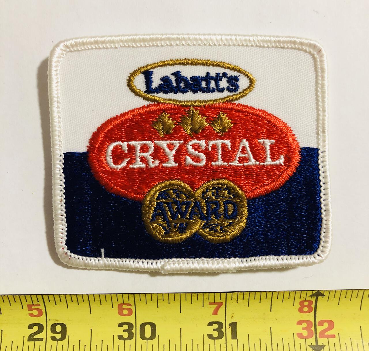 Labatt's Crystal Beer Vintage Patch – The VintagePatch
