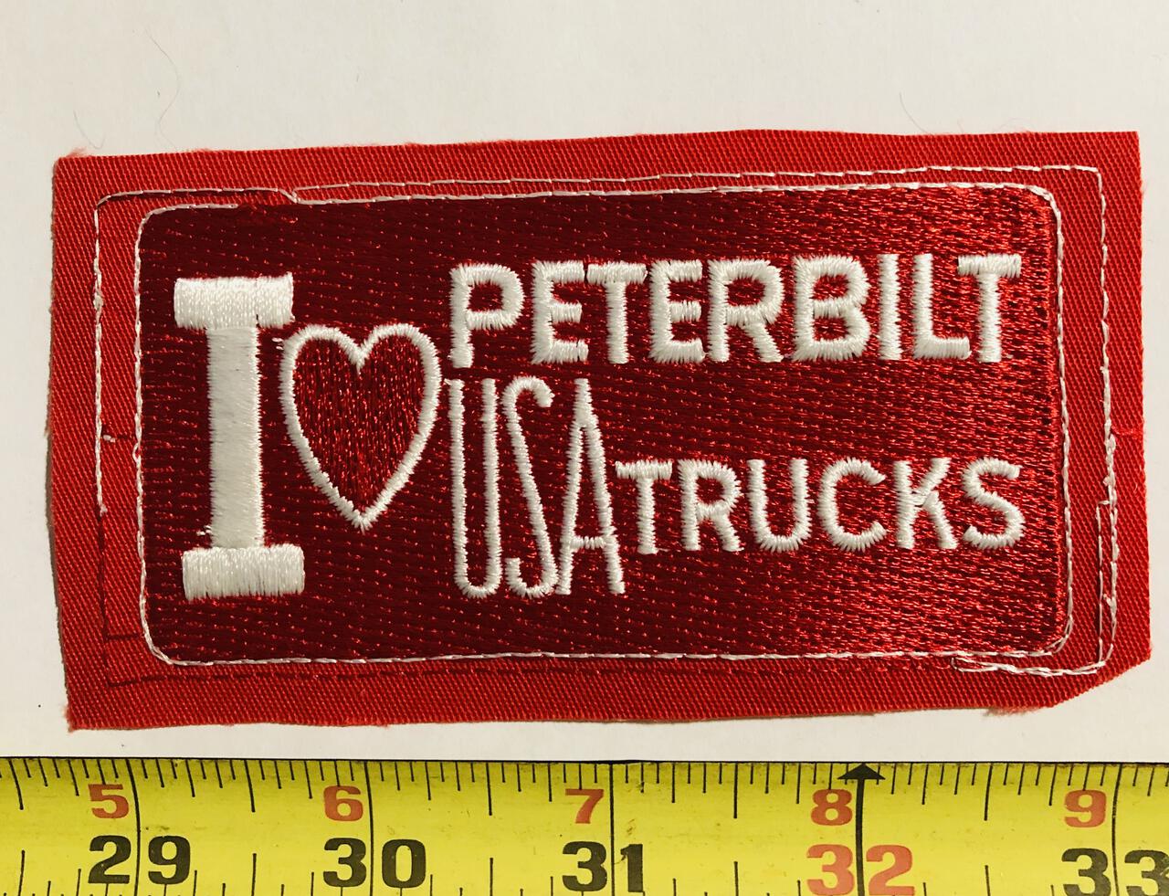 I Love Peterbilt Vintage Patch – The VintagePatch
