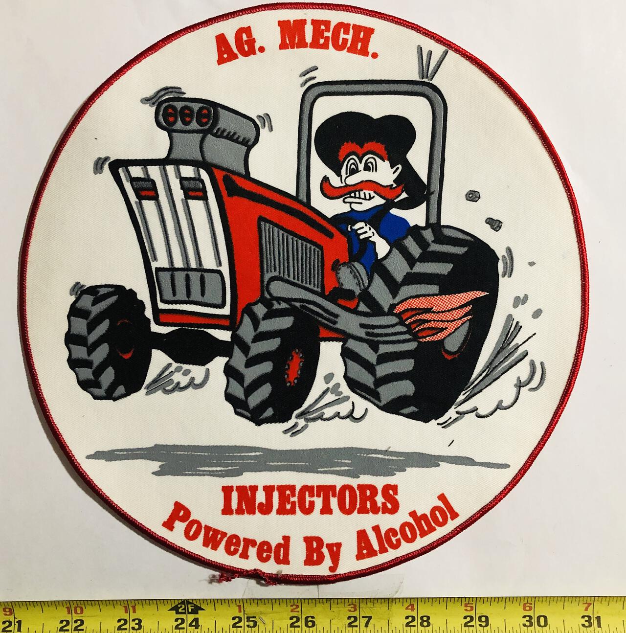 AG. Mech. Injectors Powered By Alcohol Tractor Vintage Patch – The ...