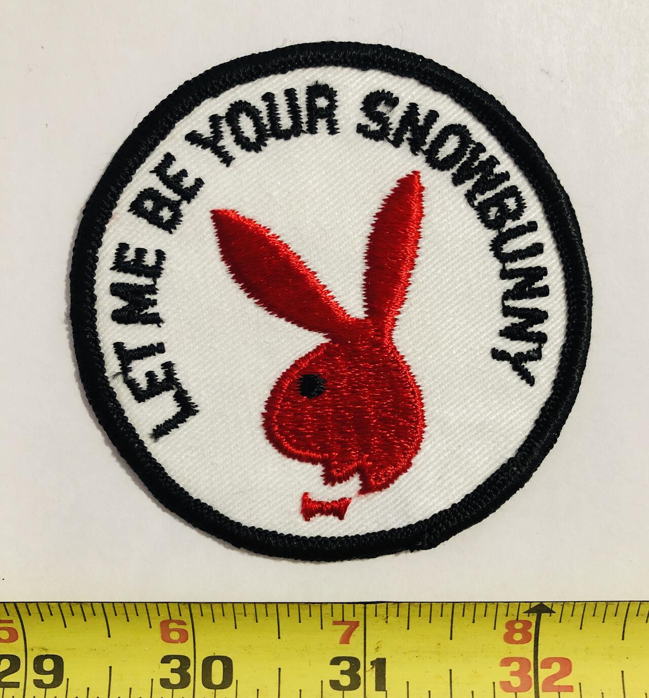 Let Me Be Your Snowbunny Playboy Snowmobile Vintage Patch – The ...