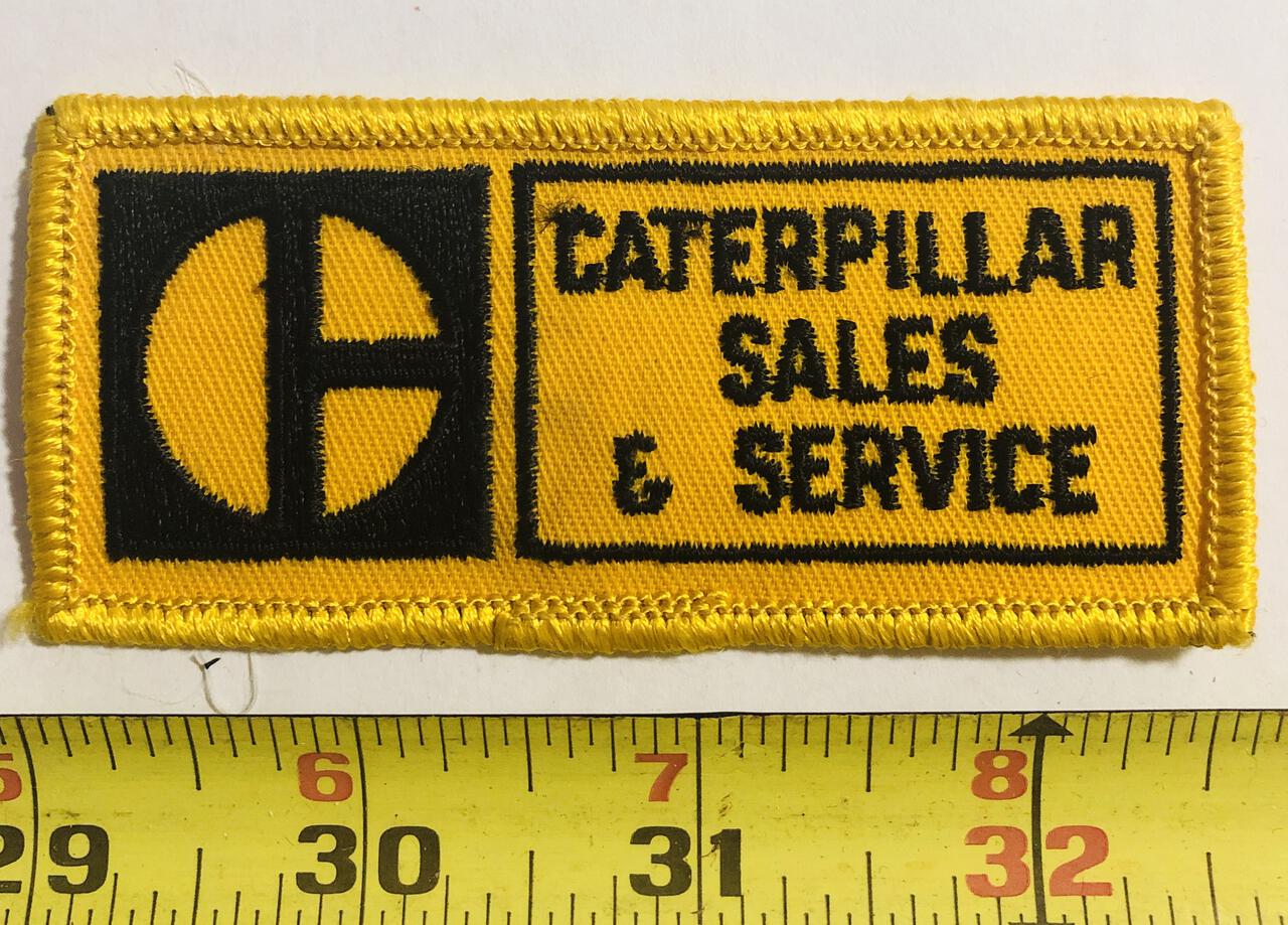 Cat Caterpillar Sales Service Vintage Patch – The VintagePatch