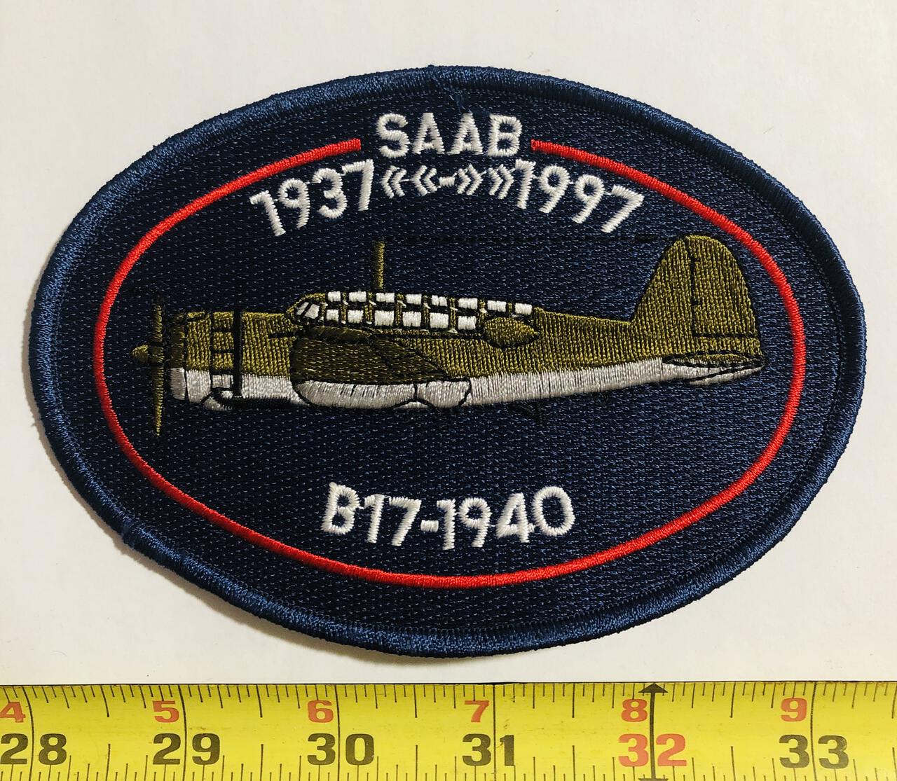 SAAB 1937-1997 B17-1940 Aircraft Vintage Patch – The VintagePatch