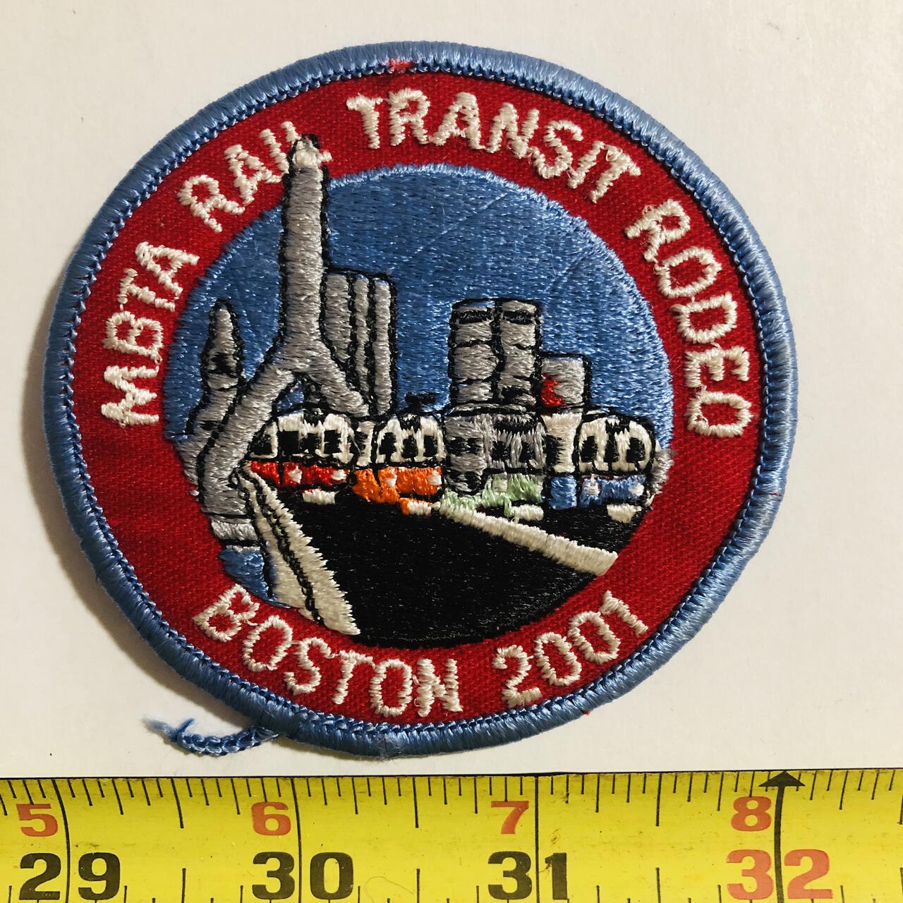 MBTA Rail Transit Rodeo Boston Railroad Vintage Patch – The VintagePatch