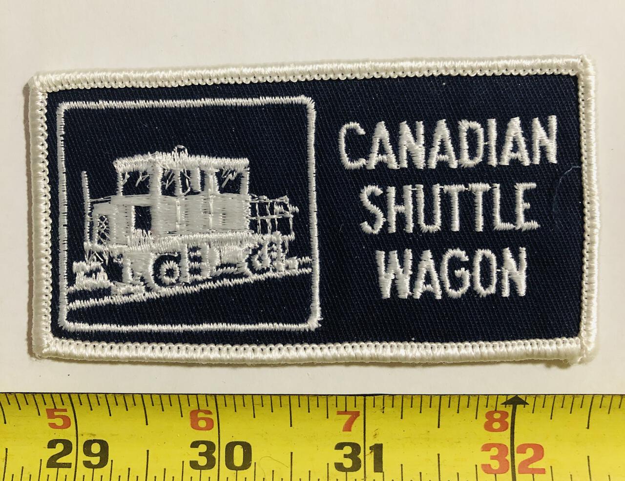 Canadian Shuttle Wagon Railroad Vintage Patch – The VintagePatch