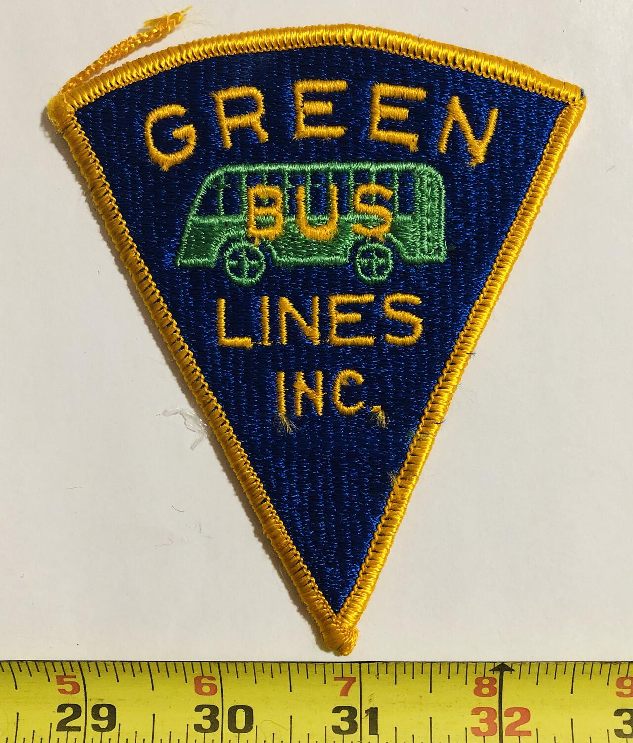 Green Lines Bus Vintage Patch – The VintagePatch
