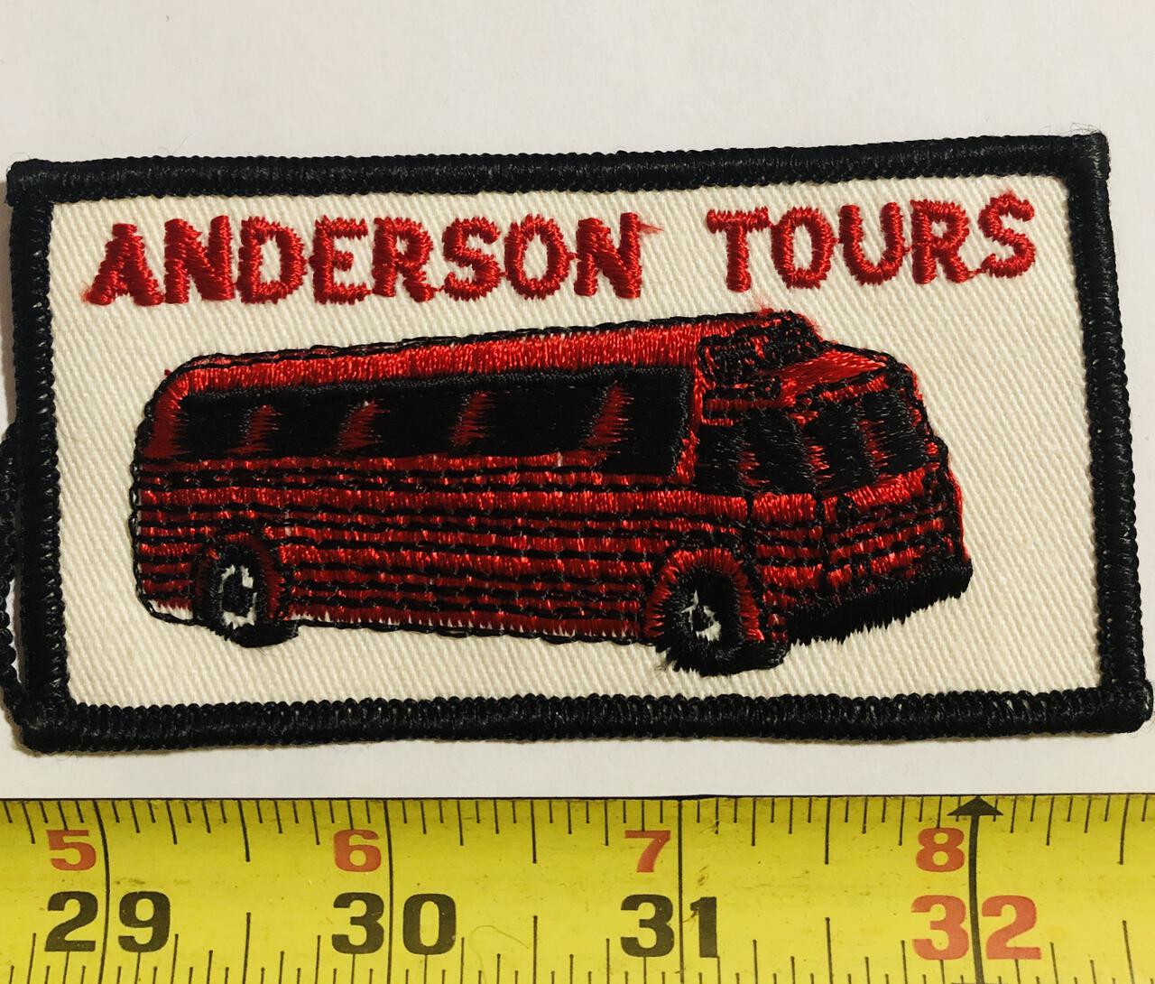 Anderson Tours Bus Vintage Patch – The VintagePatch