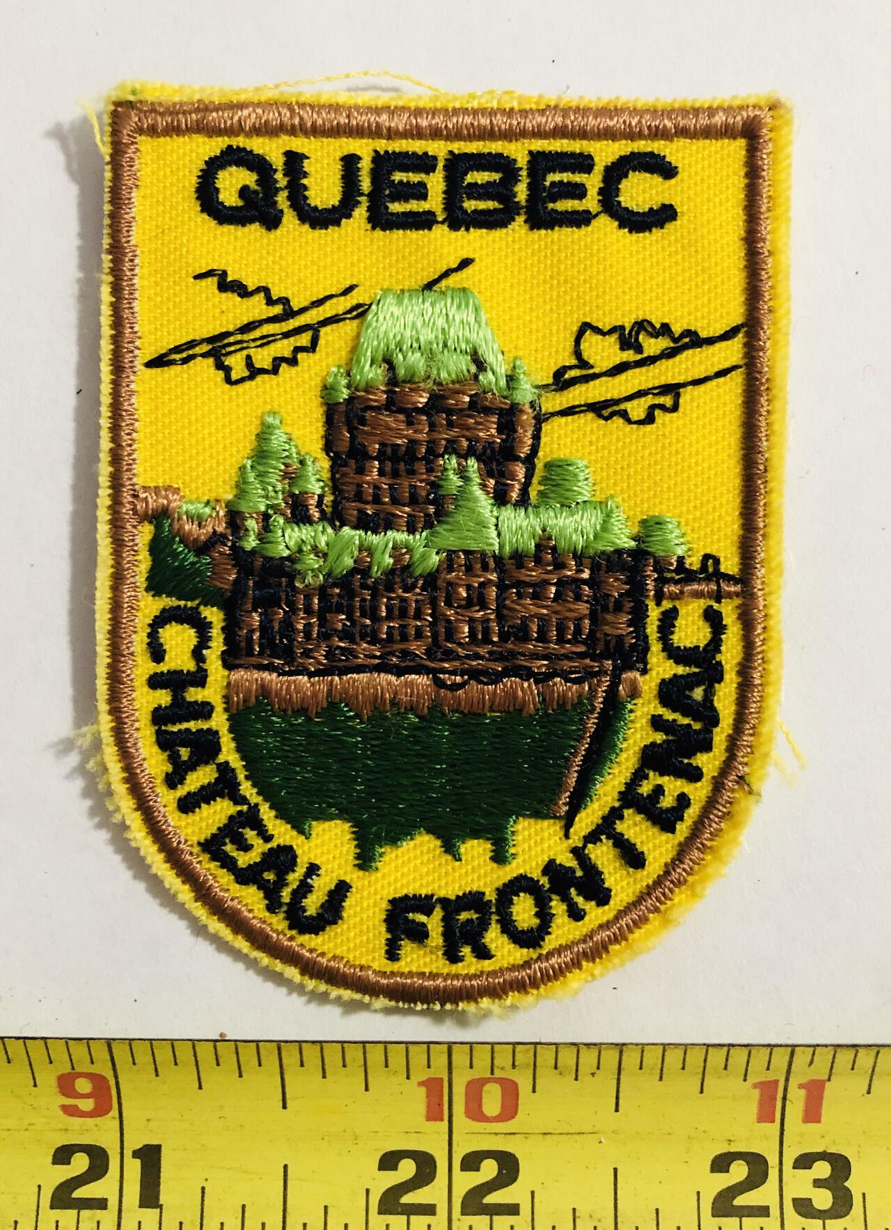 Quebec Chateau Frontenac Tourist Vintage Patch – The VintagePatch