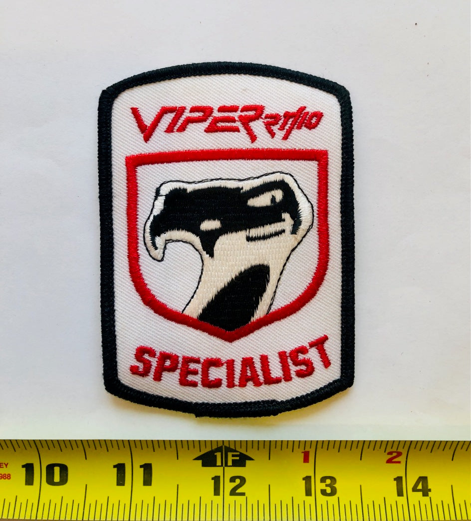 Dodge Viper RT/10 Specialist Vintage Patch – The VintagePatch