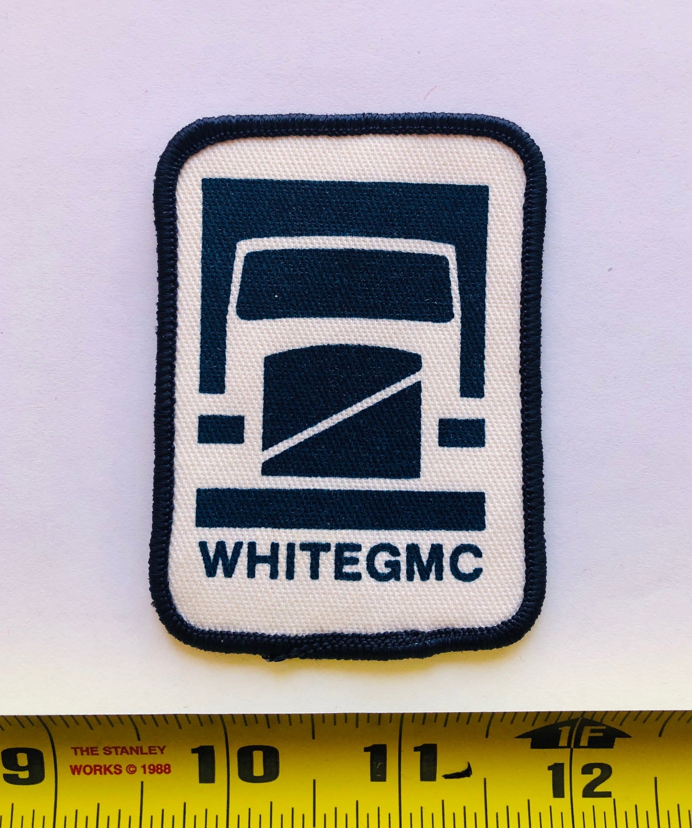 White GMC GM Vintage Patch – The VintagePatch