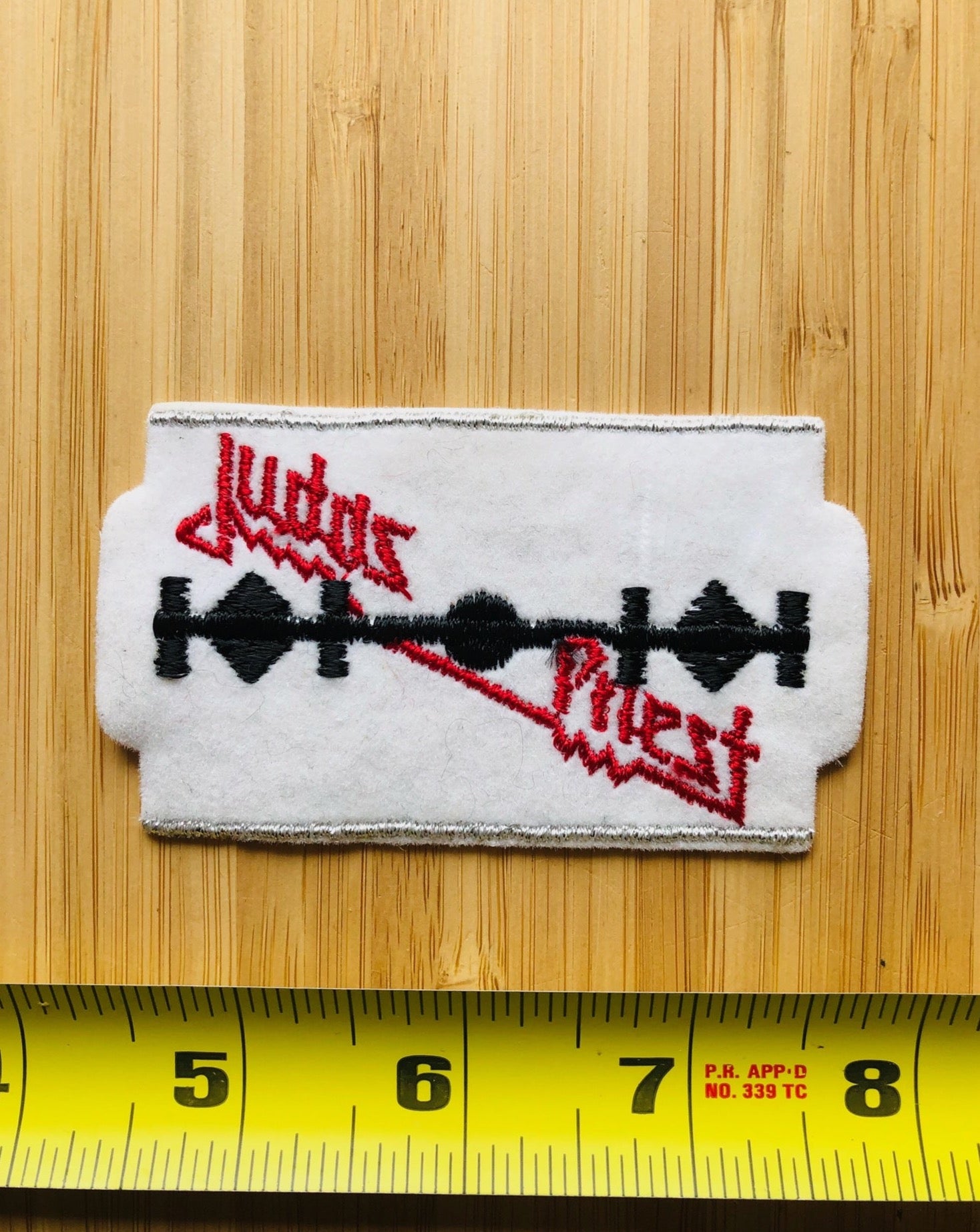 Judas Priest Razor Blade Vintage Patch – The VintagePatch