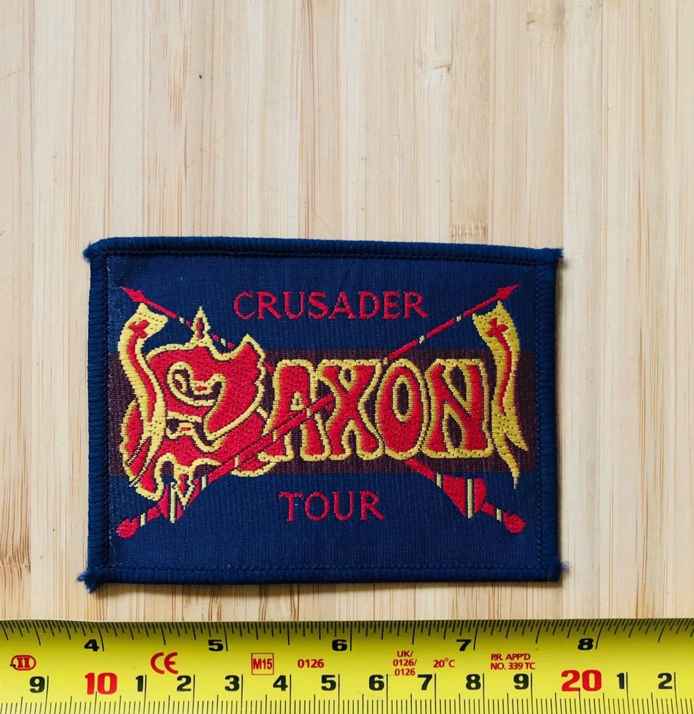 Saxon Crusader Tour Vintage Patch – The VintagePatch