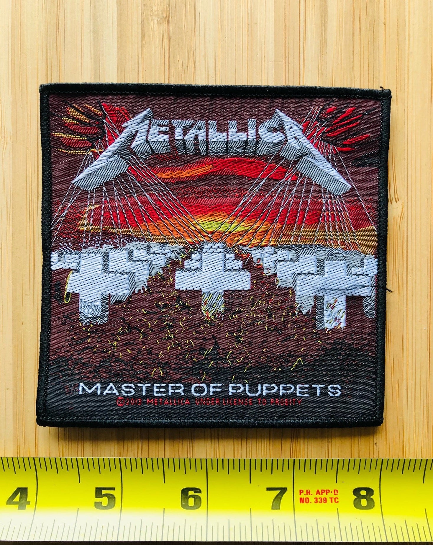 Metallica Master Of Puppets Patch – The VintagePatch