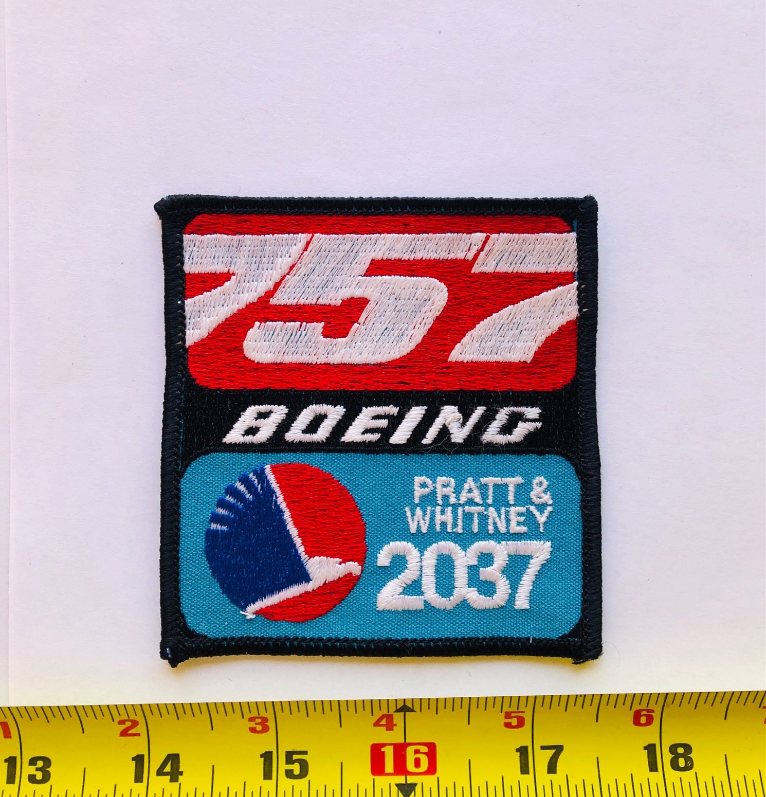 Boeing 757 Airline Pratt & Whitney 2037 Vintage Patch – The VintagePatch