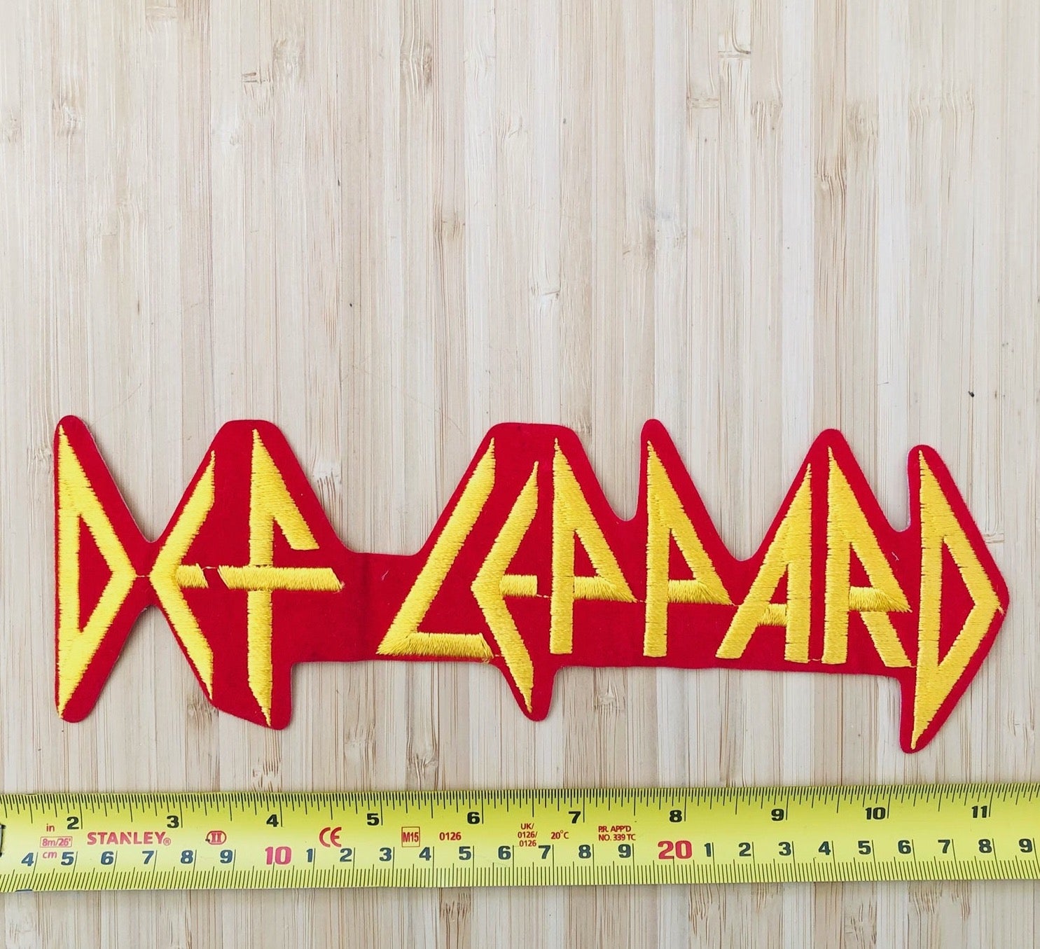 Def Leppard Vintage Back Patch – The VintagePatch