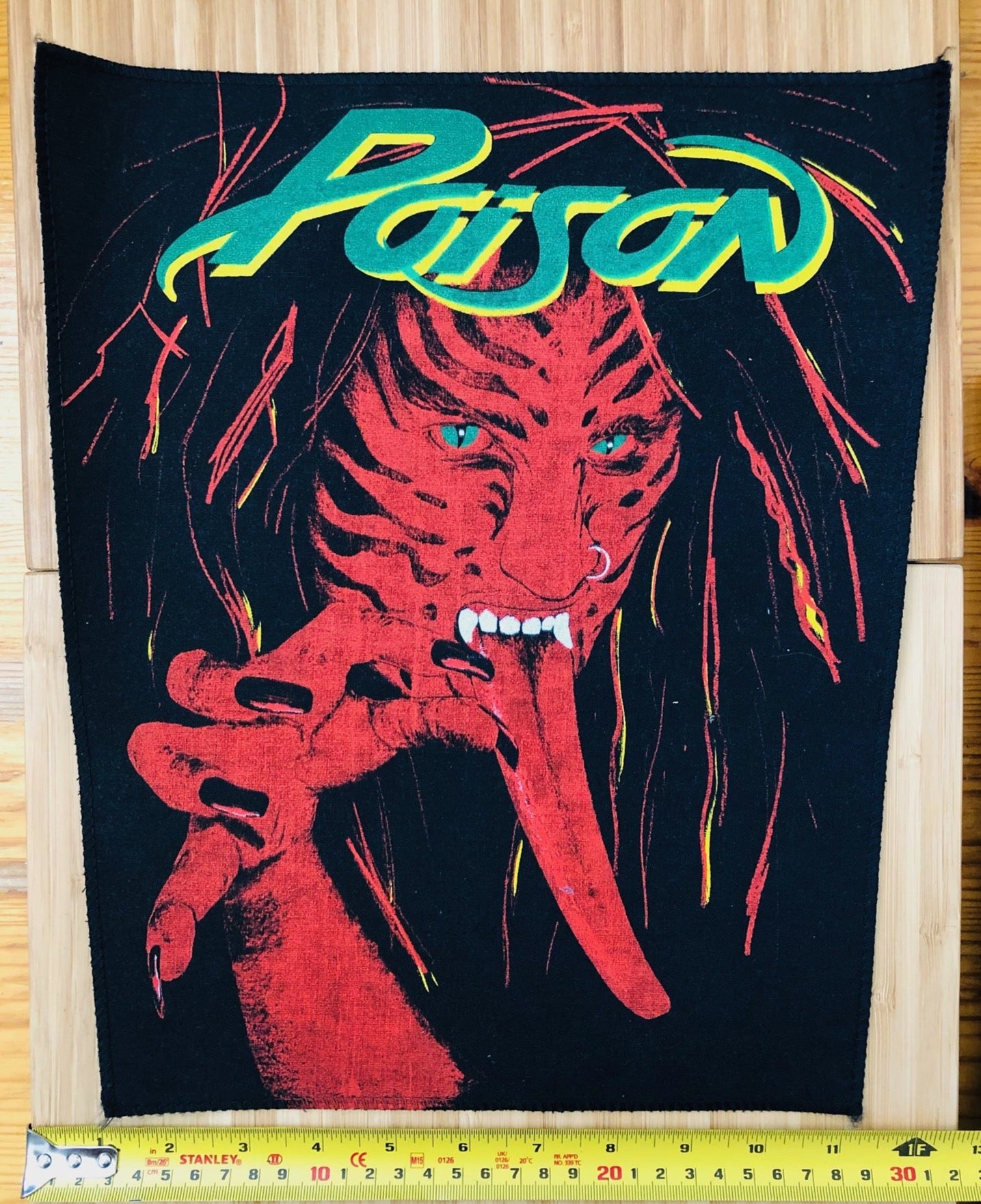 Poison Vintage Back Patch – The VintagePatch