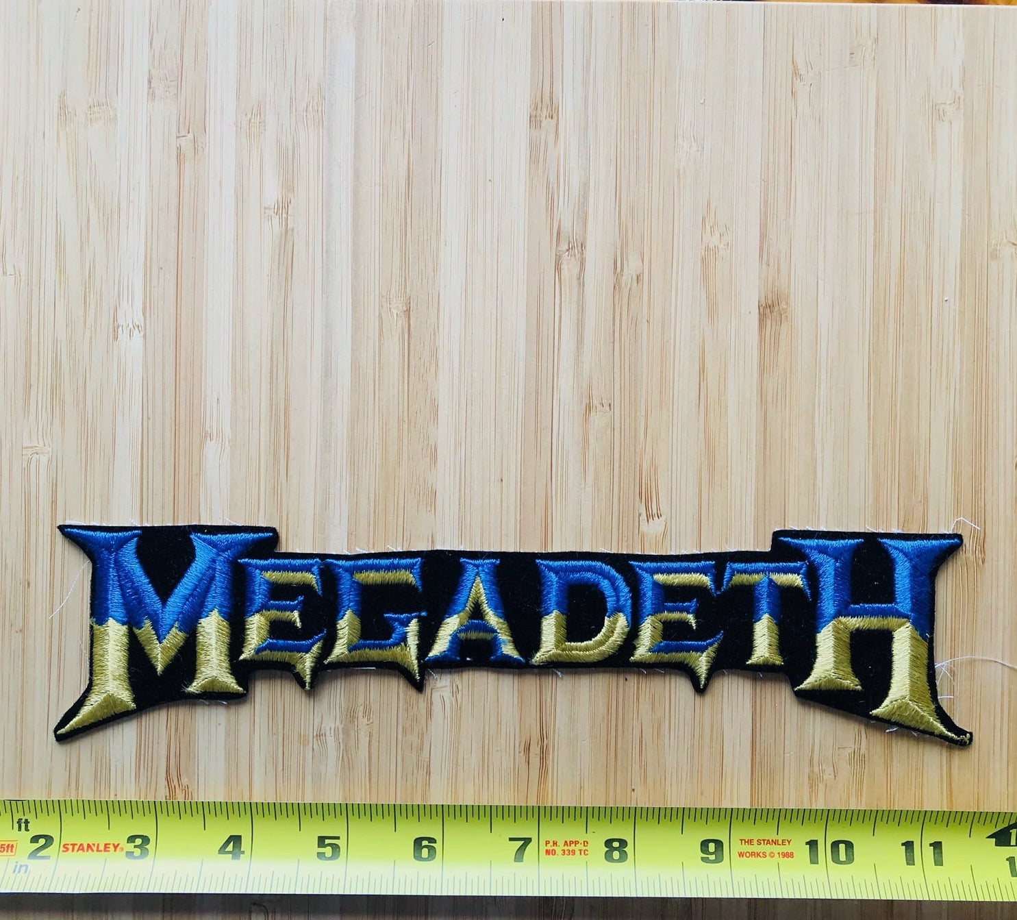 Megadeth Vintage Back Patch – The VintagePatch