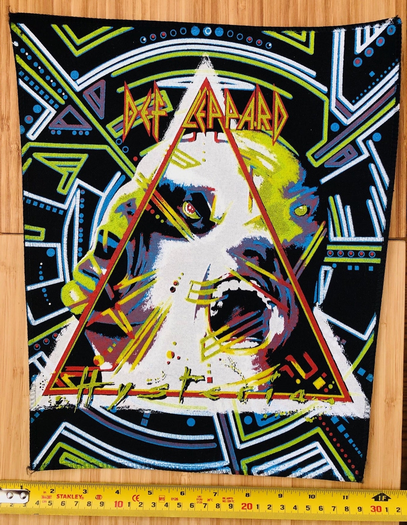 Def Leppard Hysteria Vintage Back Patch – The VintagePatch