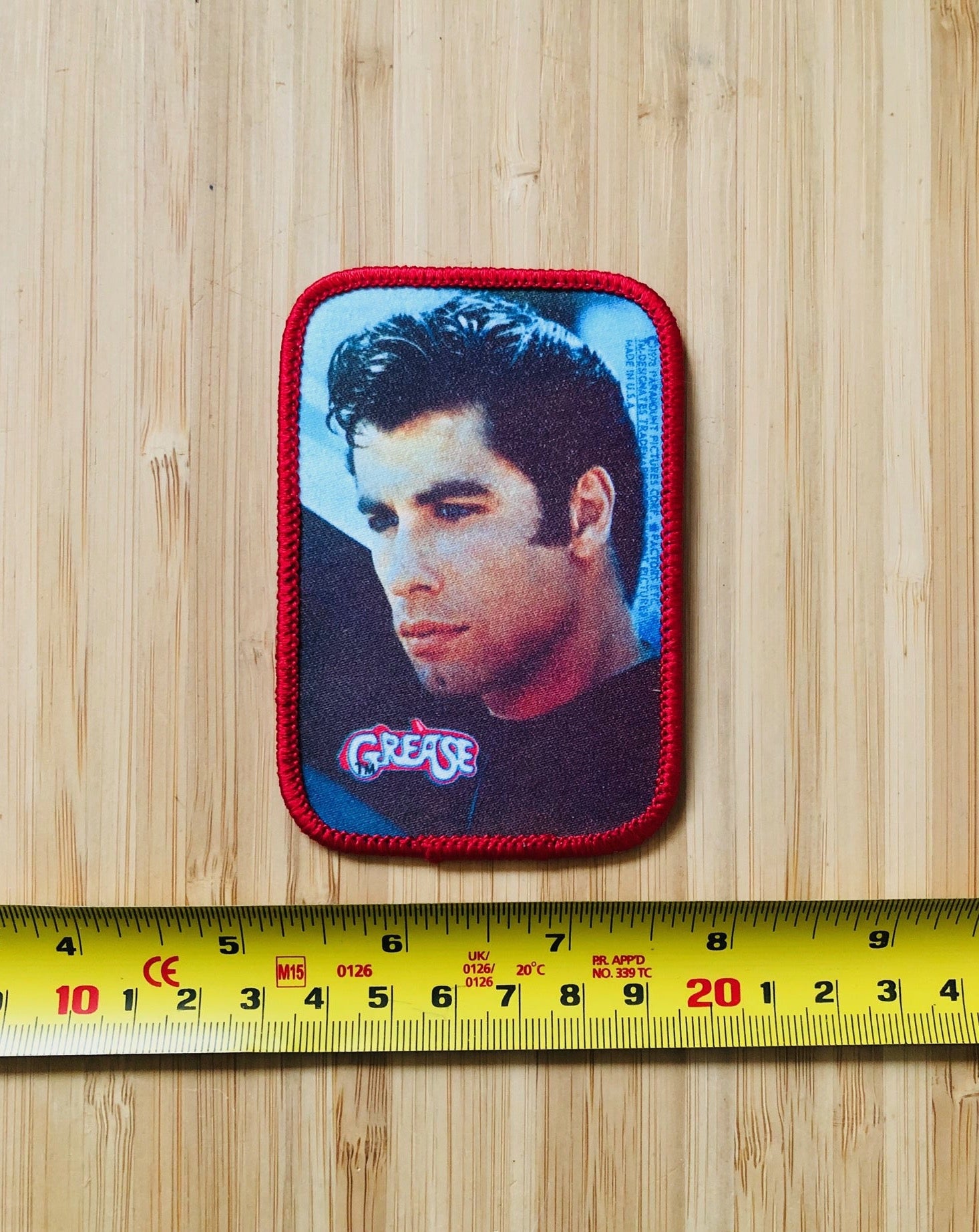 John Travolta Grease Vintage Patch – The VintagePatch